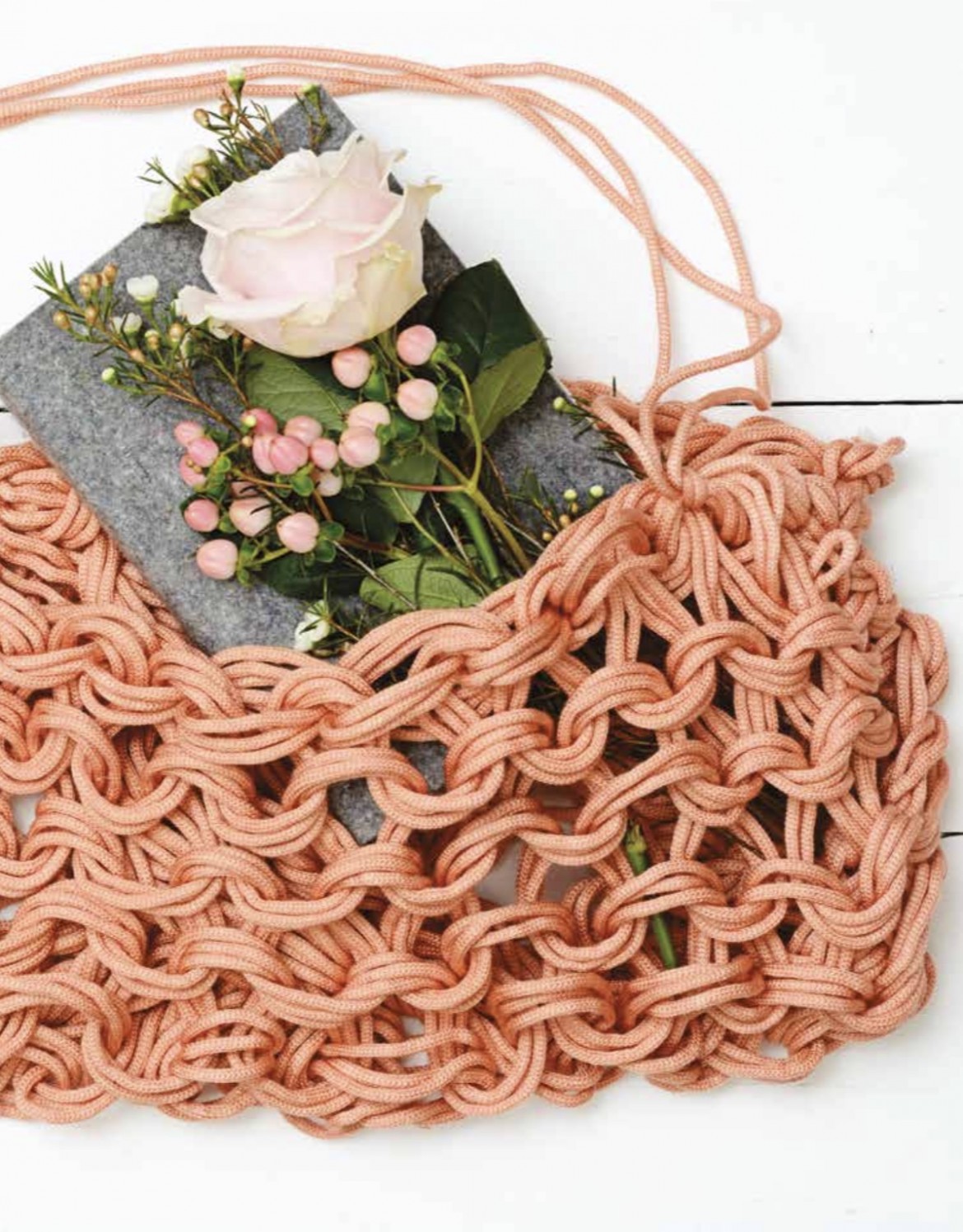 Arm Knit Cross Body Bag | SimplyMaggie.com