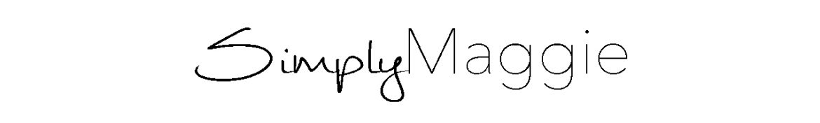 Video Intro Logo maggie no background | SimplyMaggie.com