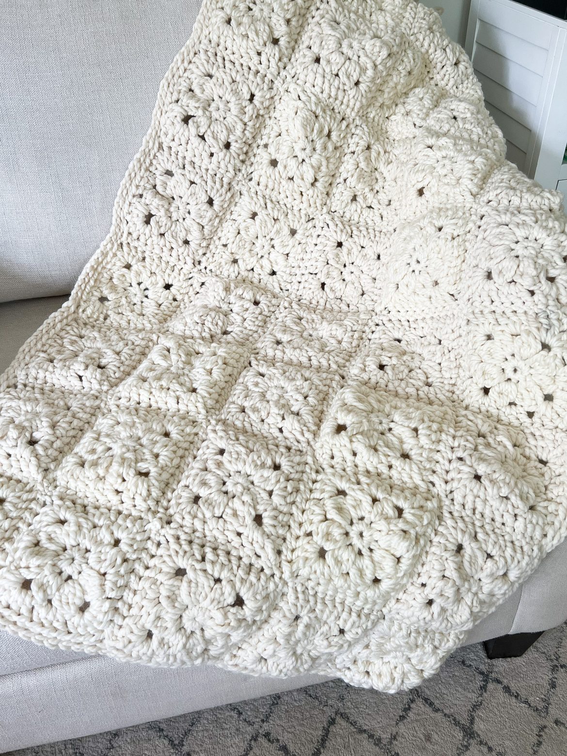 Forget Me Not Afghan Pattern Tutorial | SimplyMaggie.com